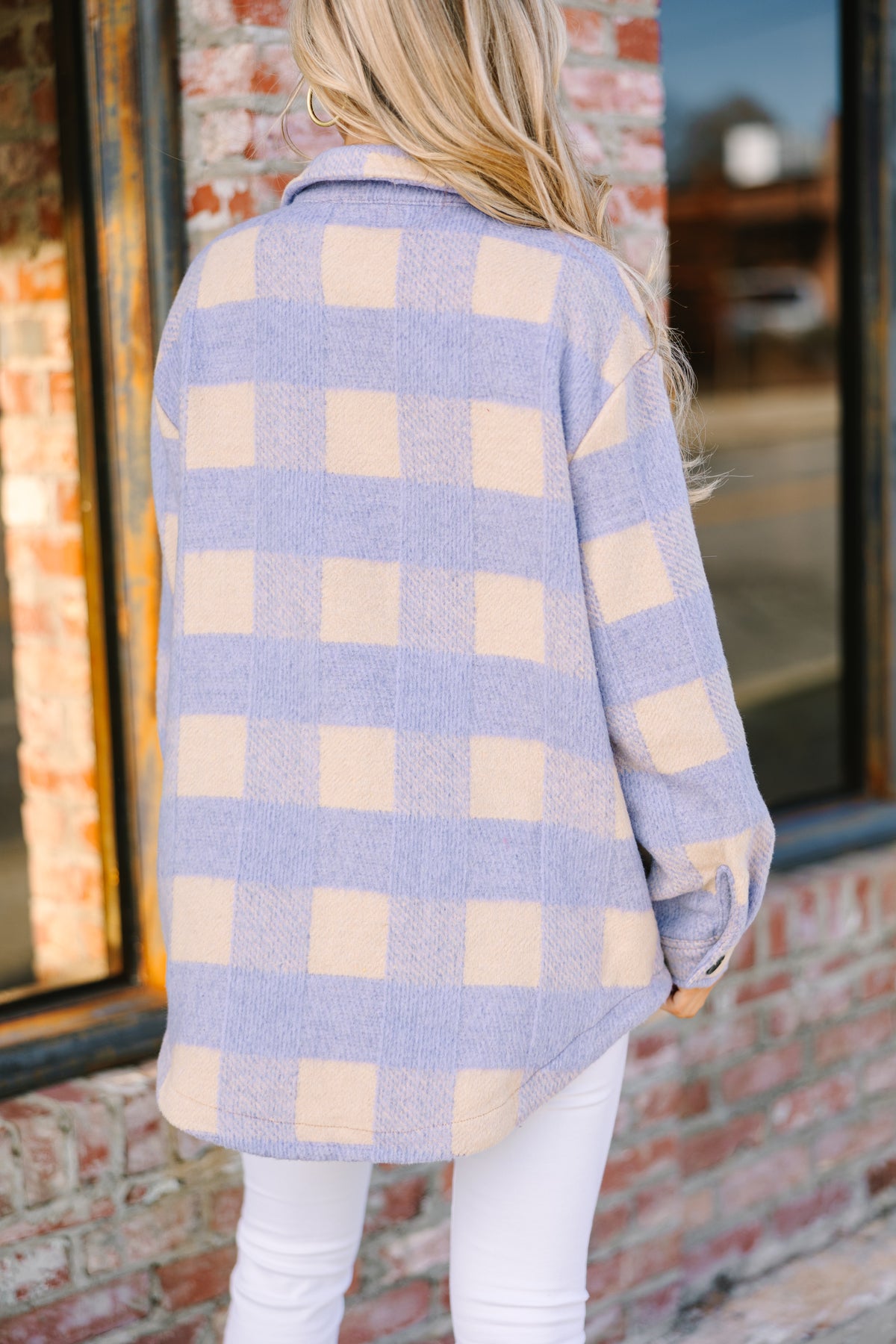What A Flirt Lavender Purple Buffalo Plaid Jacket – Shop the Mint