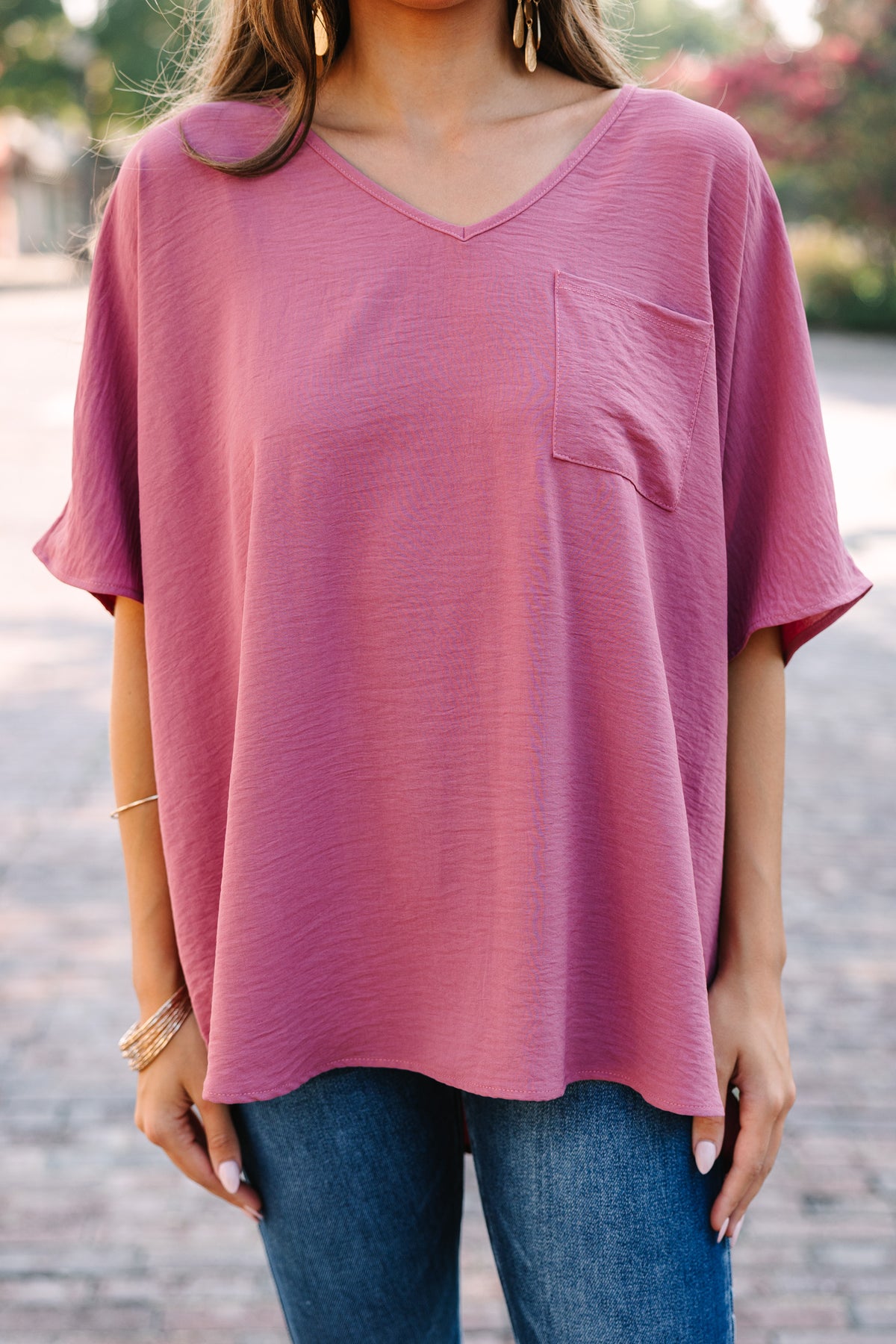 Couldn't Be Better Mulberry Pink Top – Shop the Mint