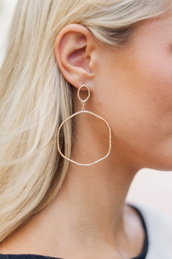 Show Stopper Gold Earrings – Shop the Mint