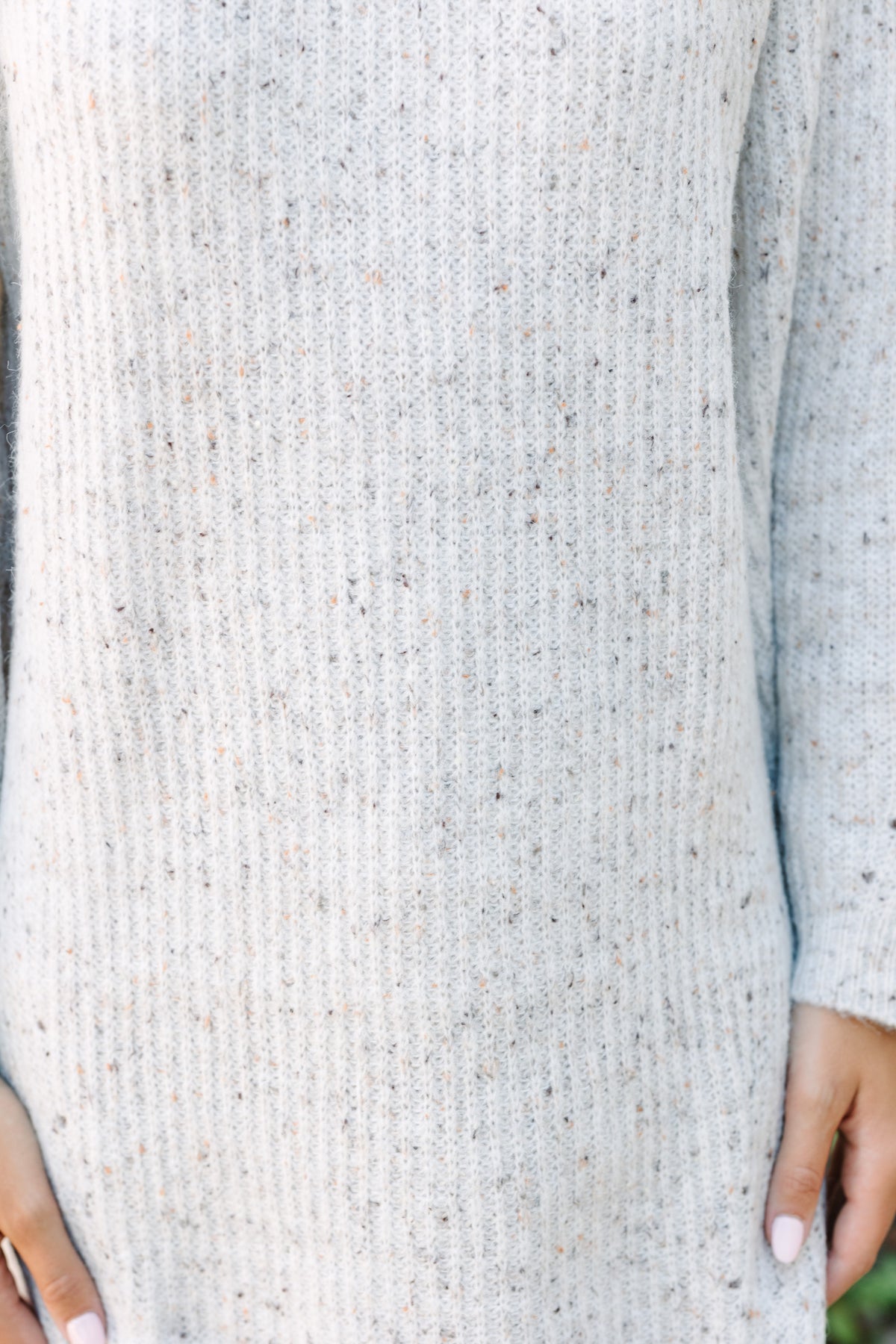 Feeling It Ivory White Turtleneck Sweater Dress – Shop the Mint