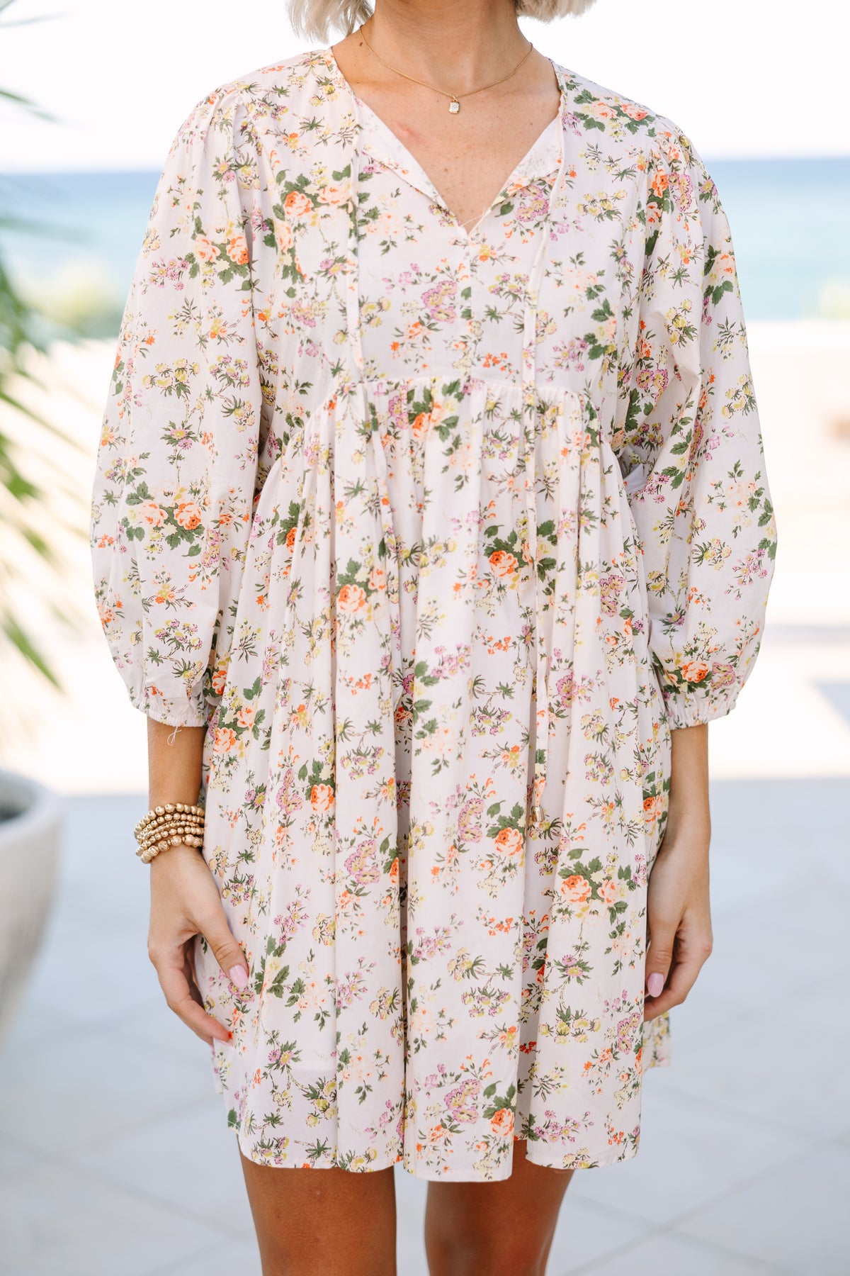 Call You Over Ivory White Floral Dress – Shop the Mint