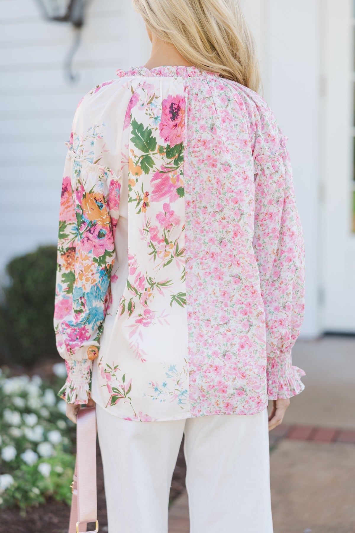 In Full Support Pink Floral Blouse – Shop the Mint