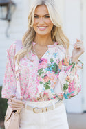 In Full Support Pink Floral Blouse – Shop the Mint