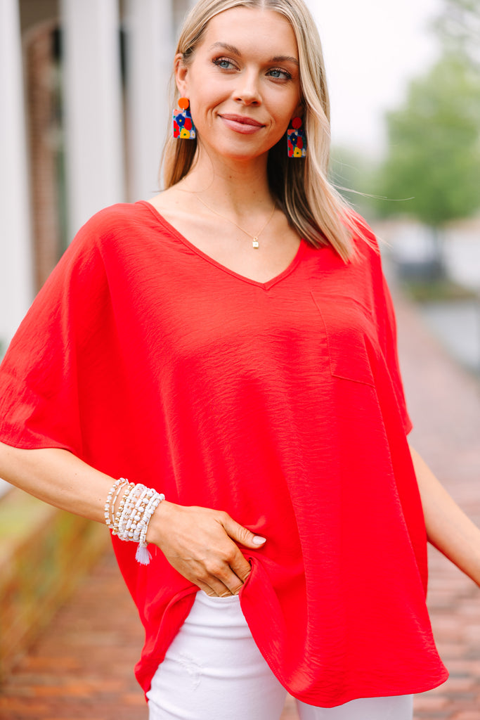 Couldn't Be Better Red Orange Top – Shop the Mint
