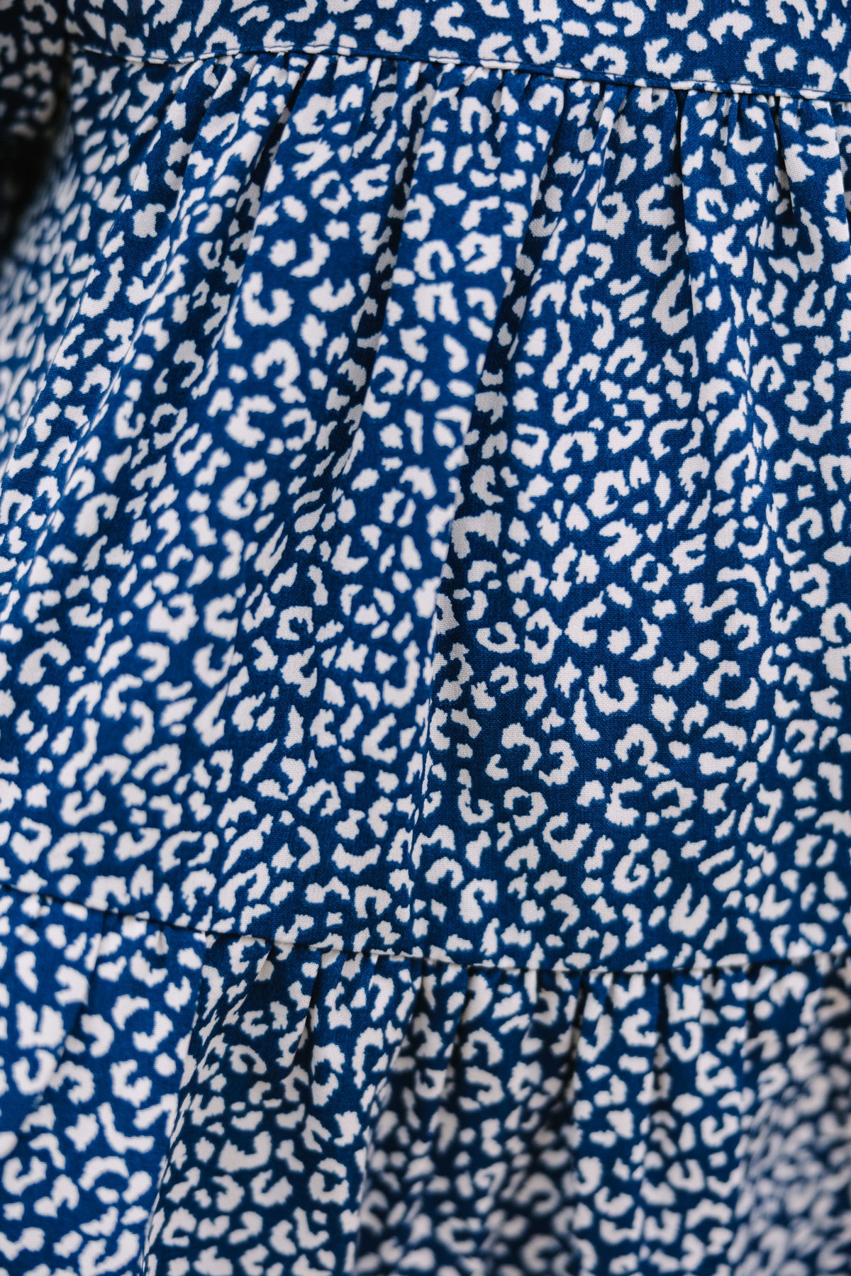 Girls: Join You Later Navy Blue Ditsy Leopard Top – Shop the Mint