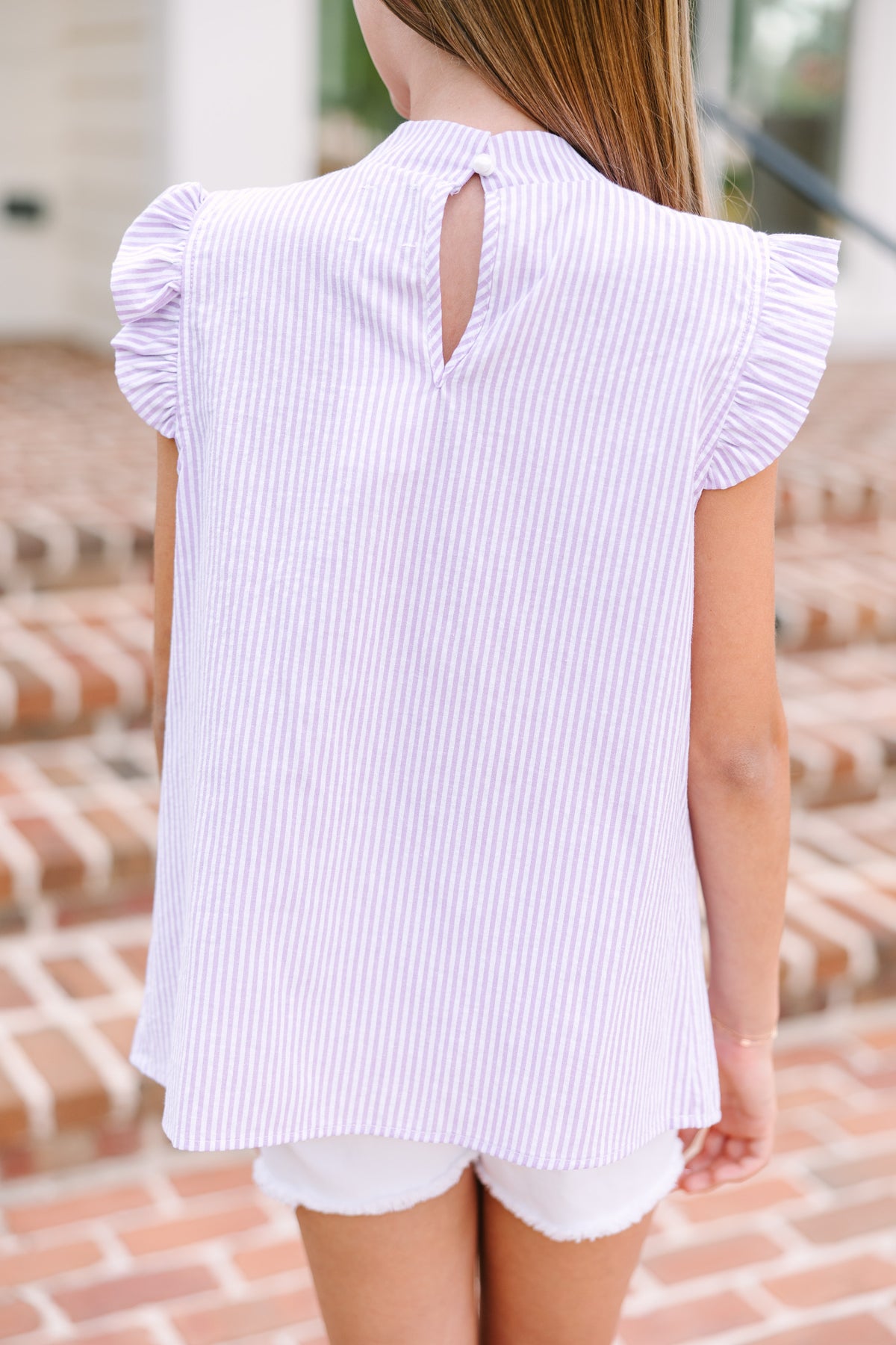 Girls: Need You More Lilac Purple Seersucker Top – Shop the Mint