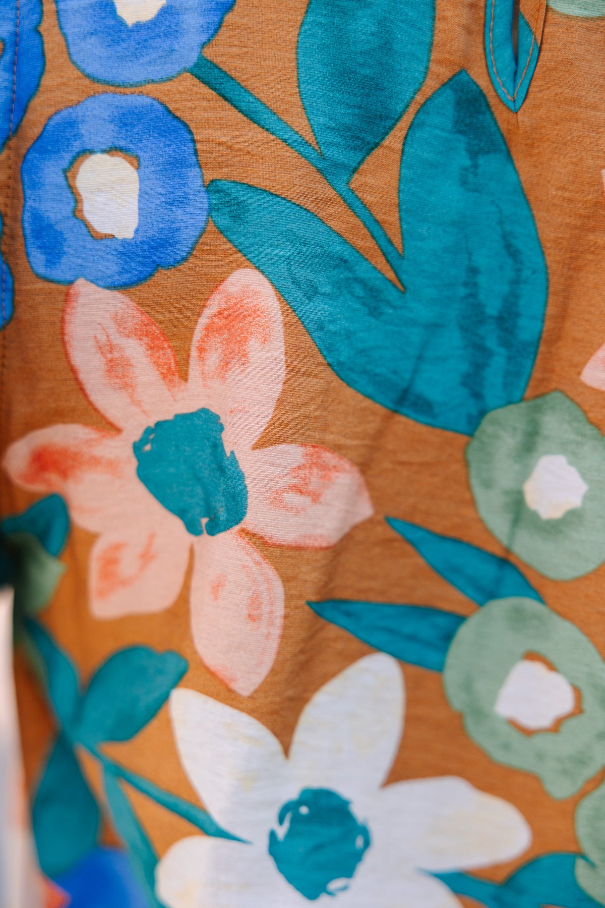 A True Beauty Apricot Orange Floral Blouse – Shop the Mint