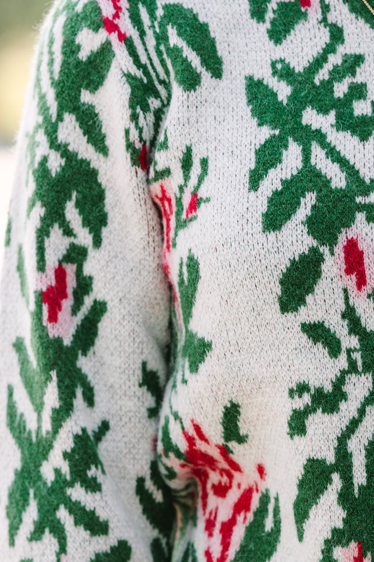 All Figured Out Cream White Floral Sweater – Shop the Mint