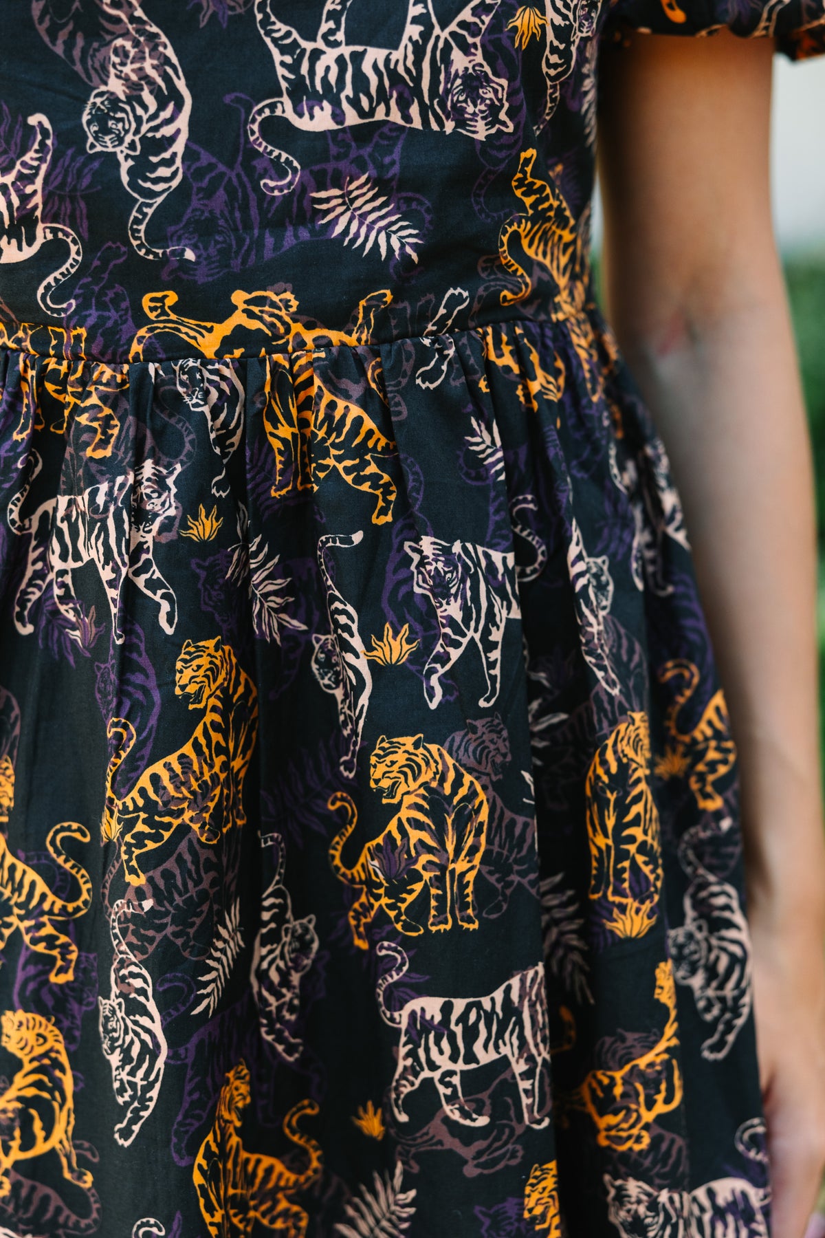 Feeling Fierce Black Tiger Print Babydoll Dress – Shop the Mint