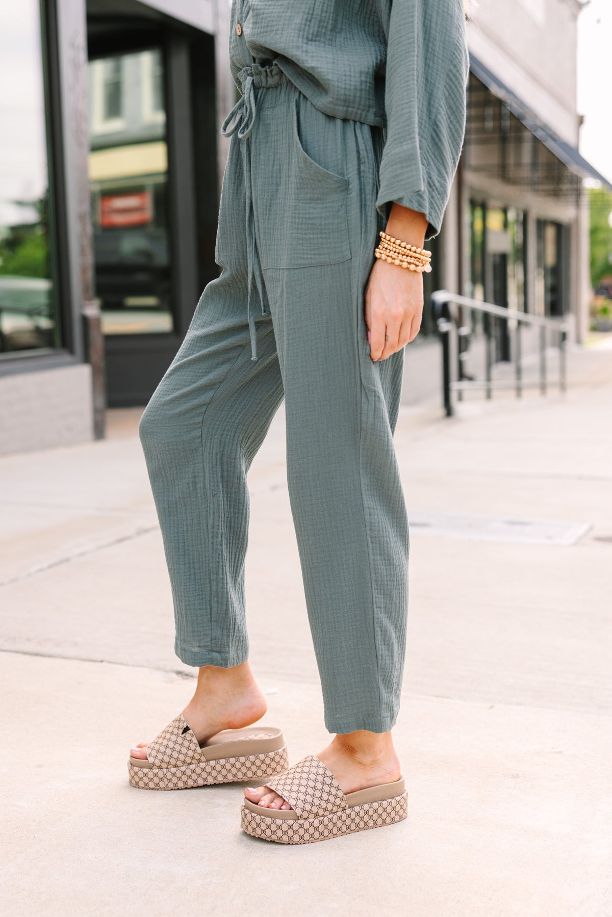 Get It Together Hunter Green Pants Set – Shop the Mint