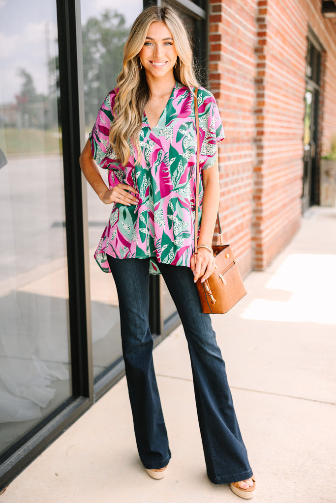 All For You Forest Printed Blouse – Shop the Mint