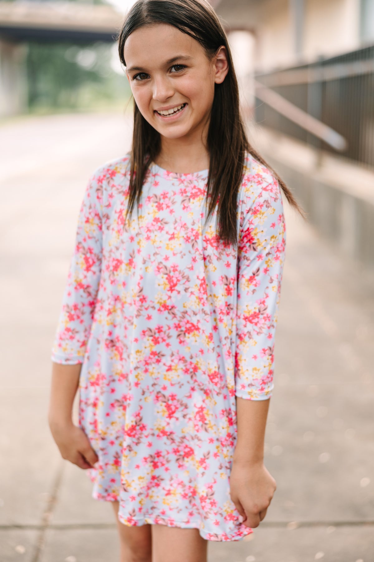 Girls: Day By Day Ditsy Floral Dress – Shop the Mint