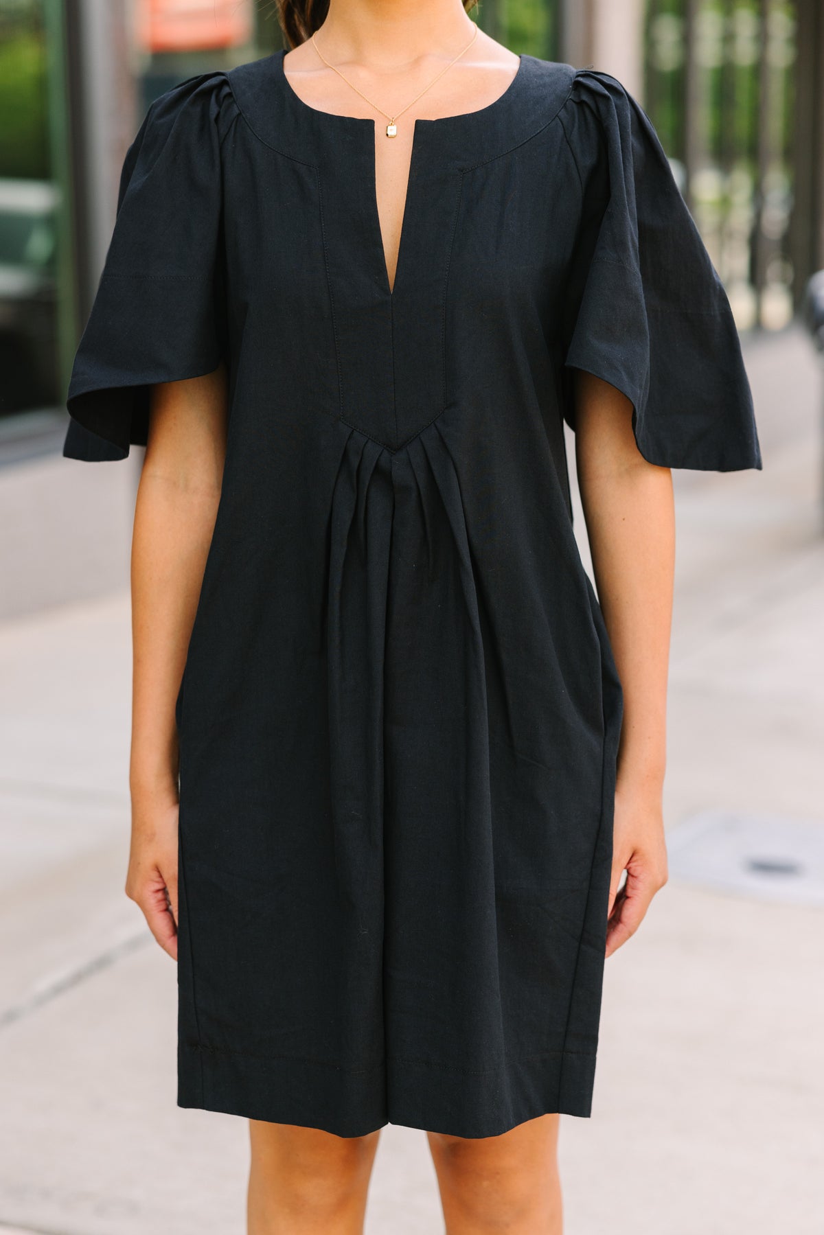 Pep In Your Step Black Shift Dress – Shop the Mint