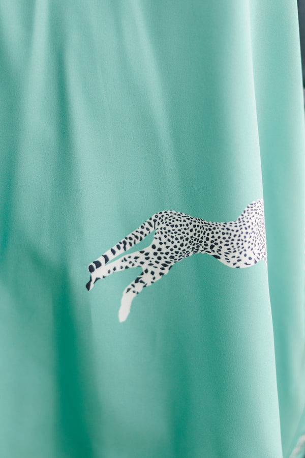 Start Looking Olive Green Cheetah Print Top – Shop the Mint