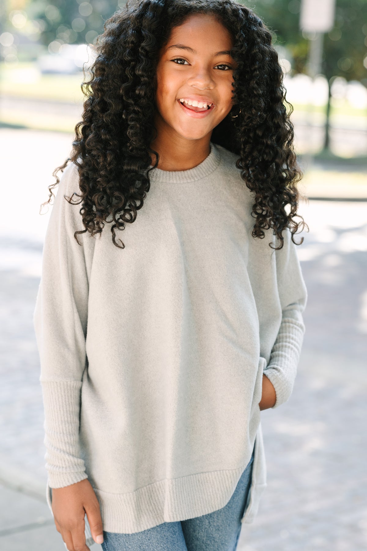 Girls: Always Fun Heather Grey Tunic – Shop the Mint