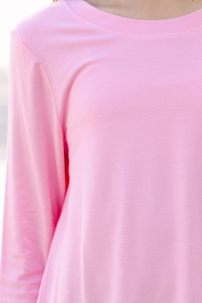 Girls: Won't Let You Down Candy Pink Classic Top – Shop the Mint