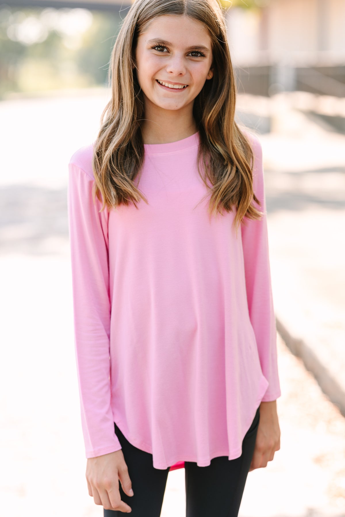 Girls: Won't Let You Down Candy Pink Classic Top – Shop the Mint