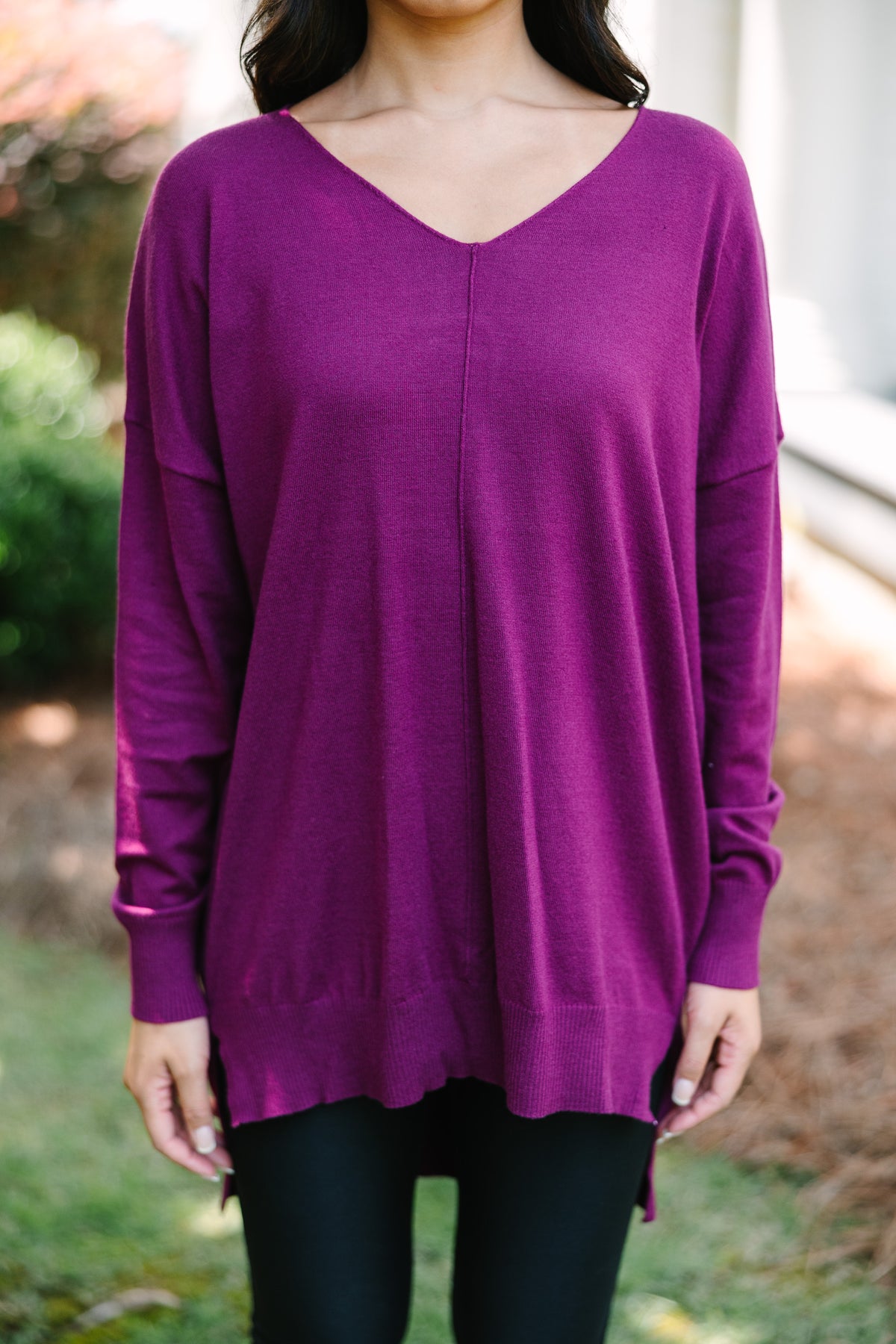 Get To Know You Plum Purple Tunic – Shop the Mint