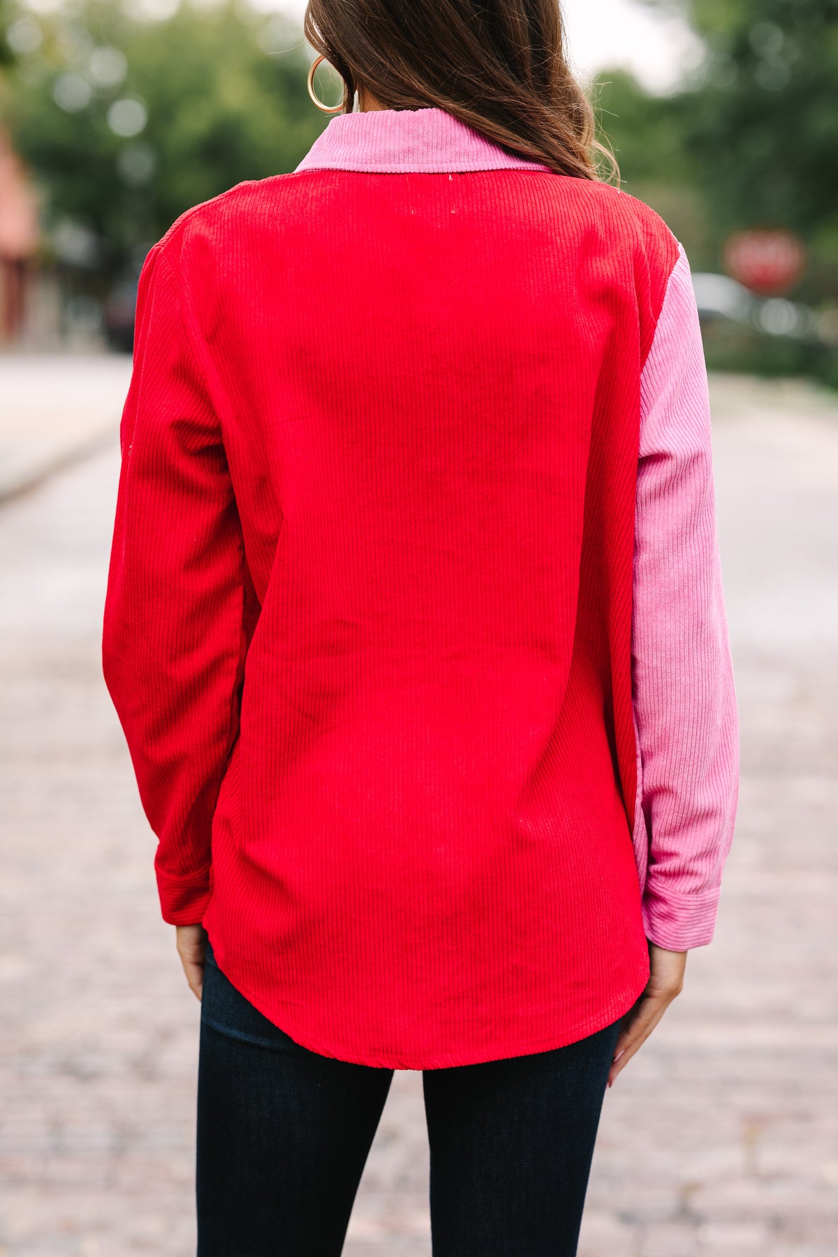 Making Promises Pink Colorblock Shacket – Shop the Mint