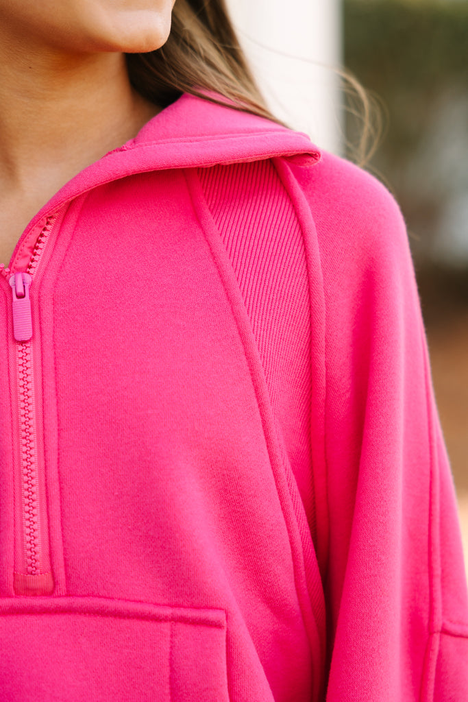 Girls: Always Direct Fuchsia Pink Pullover – Shop the Mint