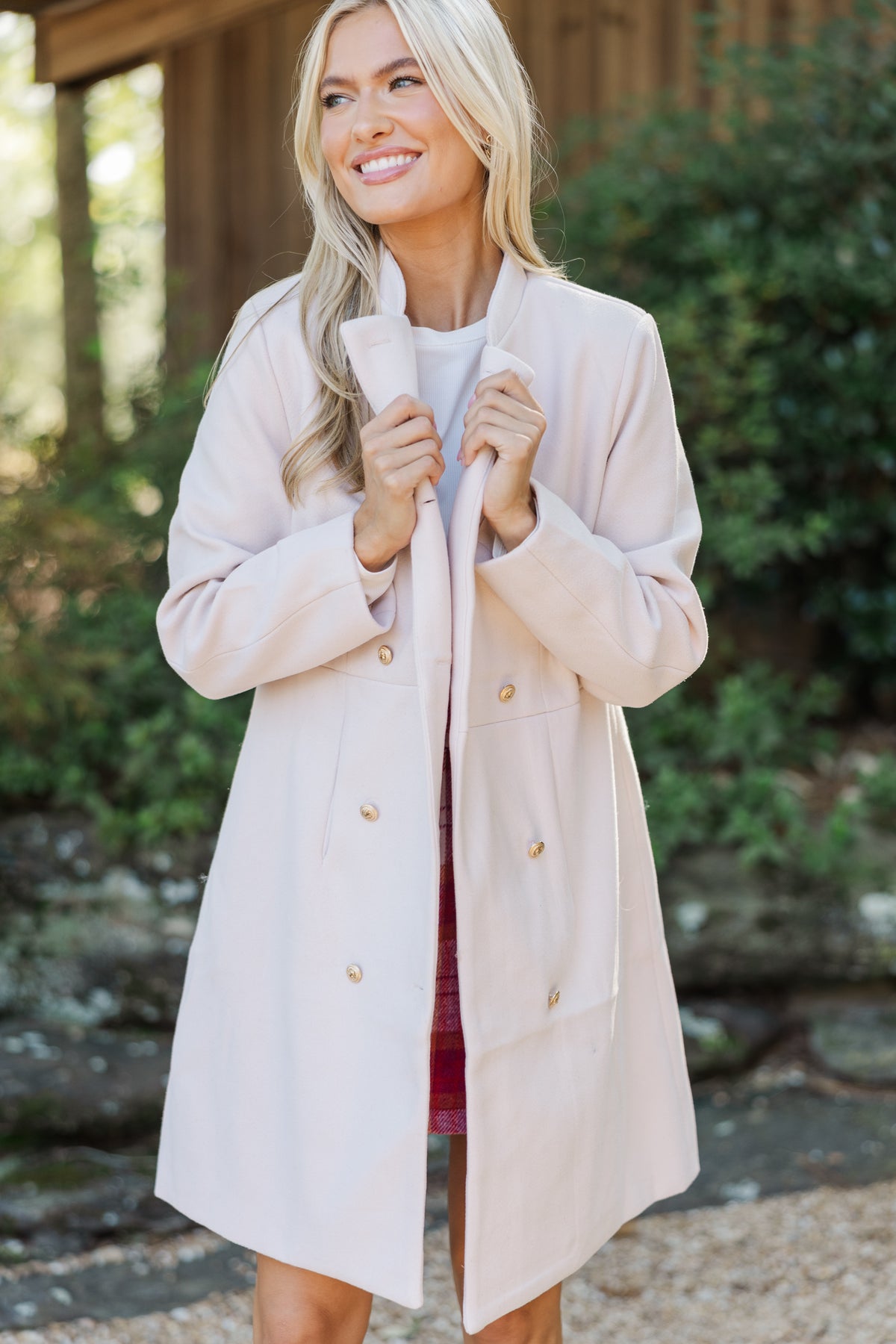 City Streets Oatmeal Brown Coat – Shop the Mint