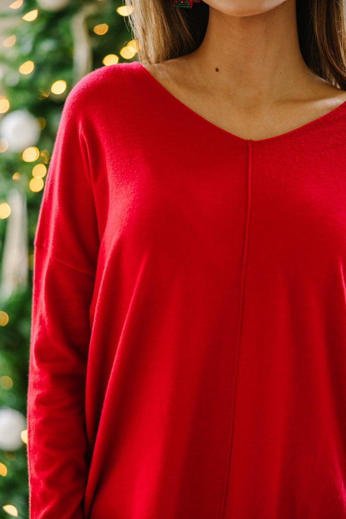 Get To Know You Red Tunic – Shop the Mint