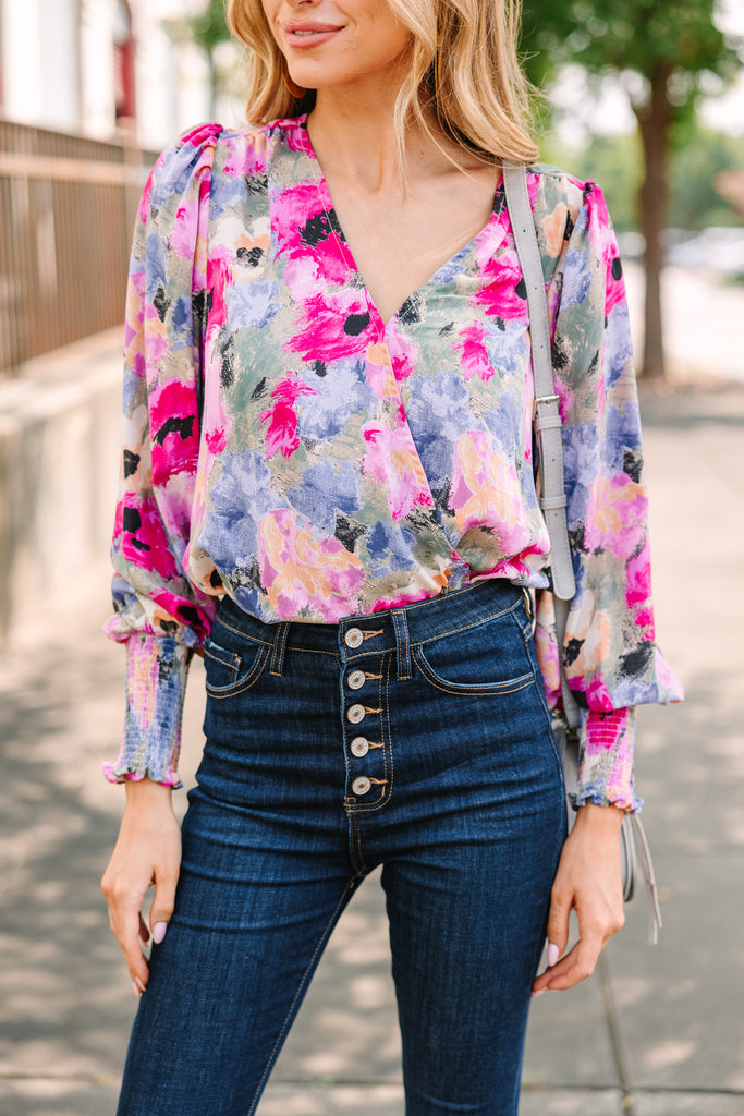 Living Out Loud Orchid Purple Floral Bodysuit – Shop the Mint