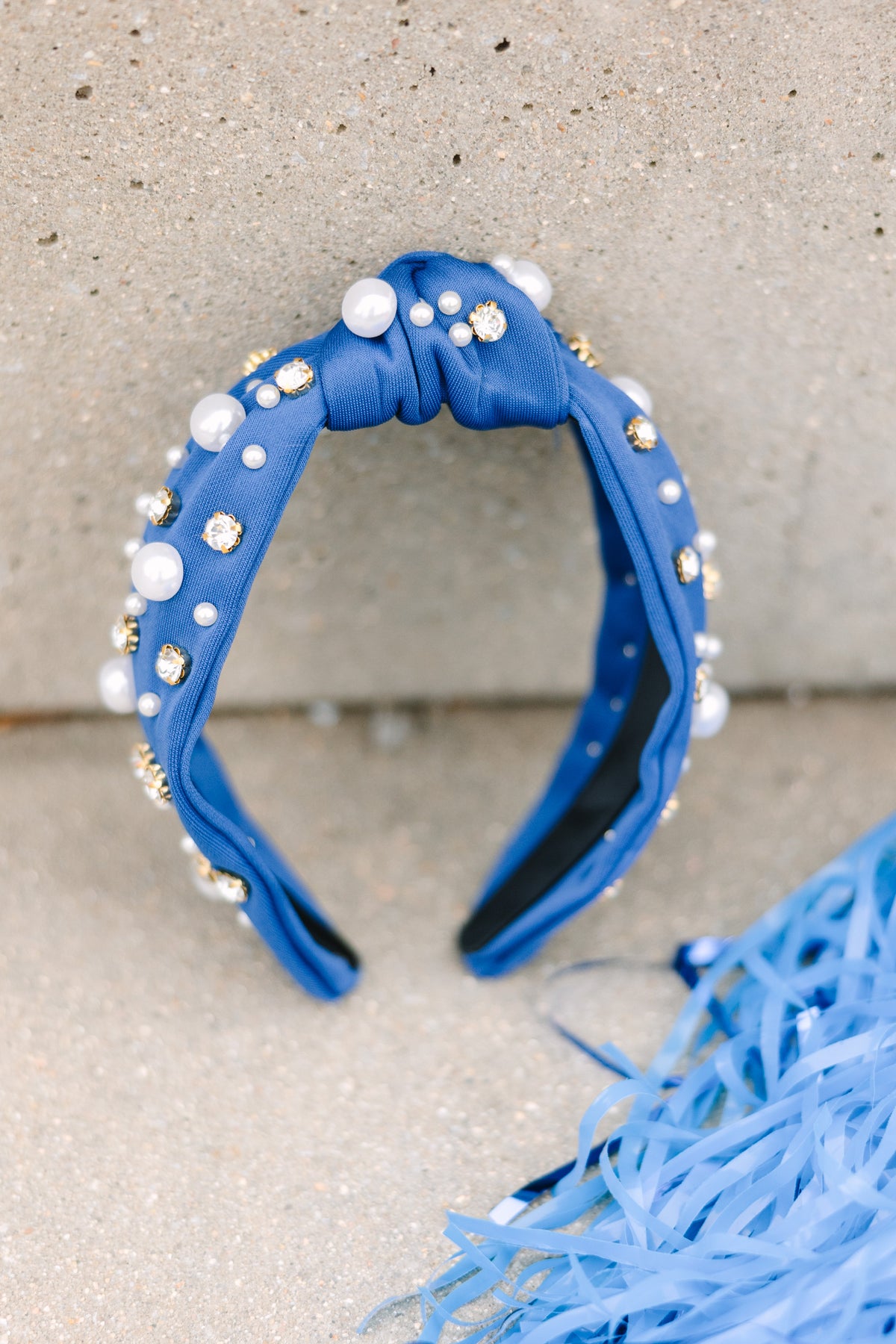 All In Blue Embellished Headband – Shop the Mint
