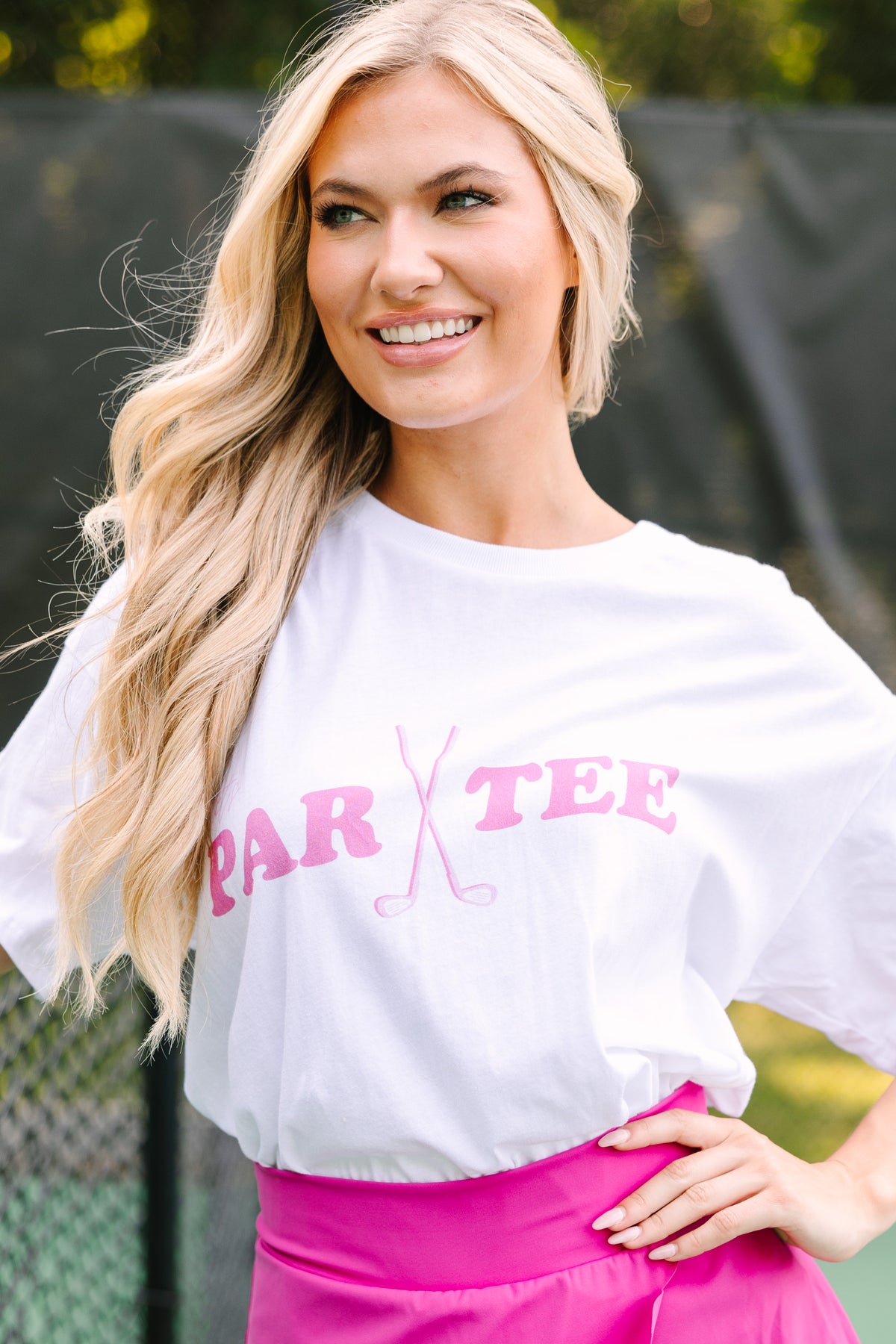 Let's Partee White Graphic Tee – Shop the Mint