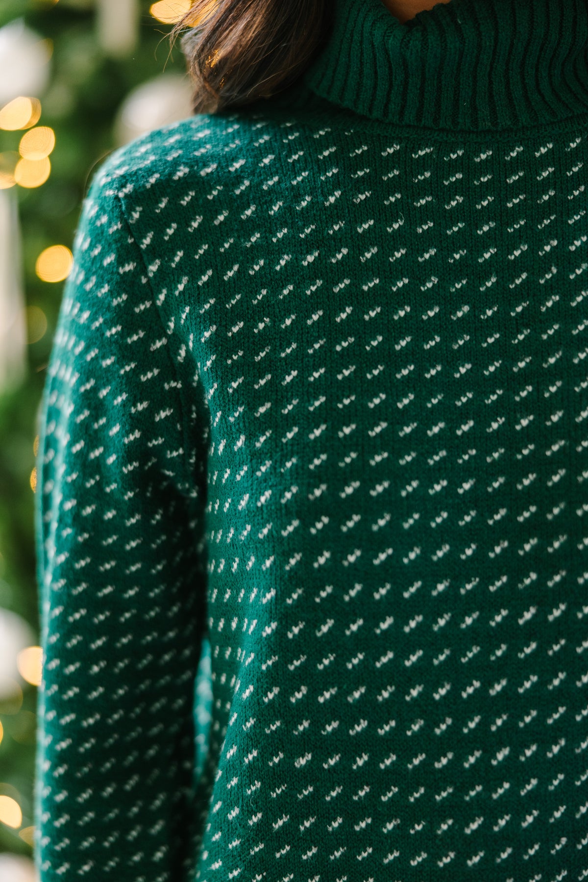 Everything You Need Forest Green Turtleneck Sweater – Shop the Mint