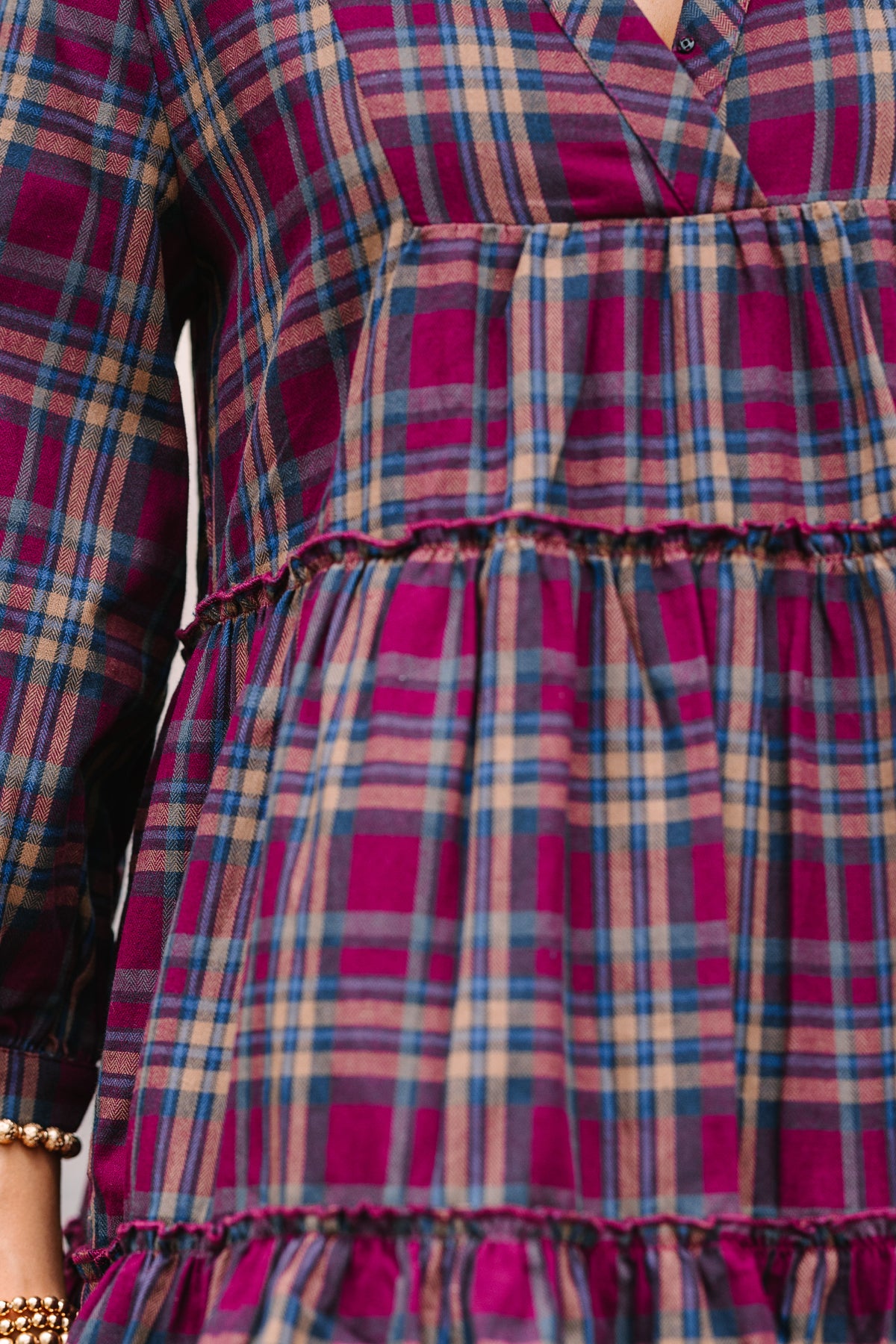 One Way Plum Purple Plaid Dress – Shop the Mint