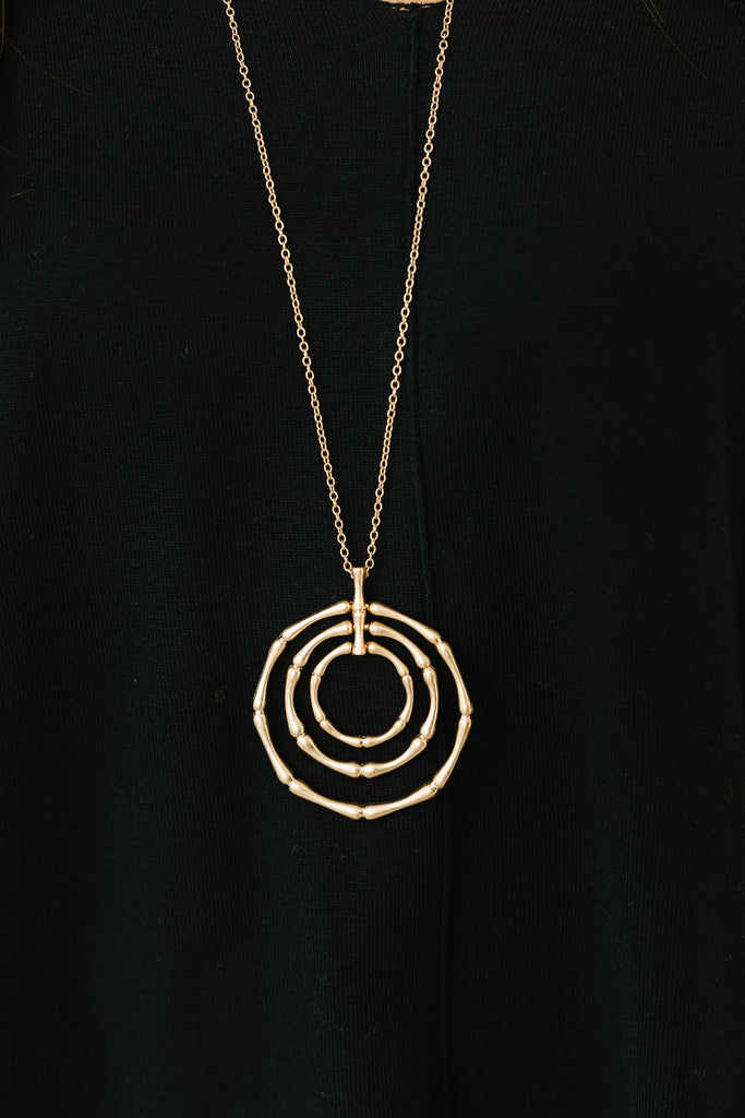 This Is The Move Gold Pendant Necklace – Shop the Mint