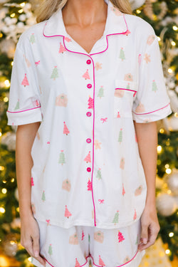 Staying in Gingerbread S/S Pajama Set – Shop the Mint