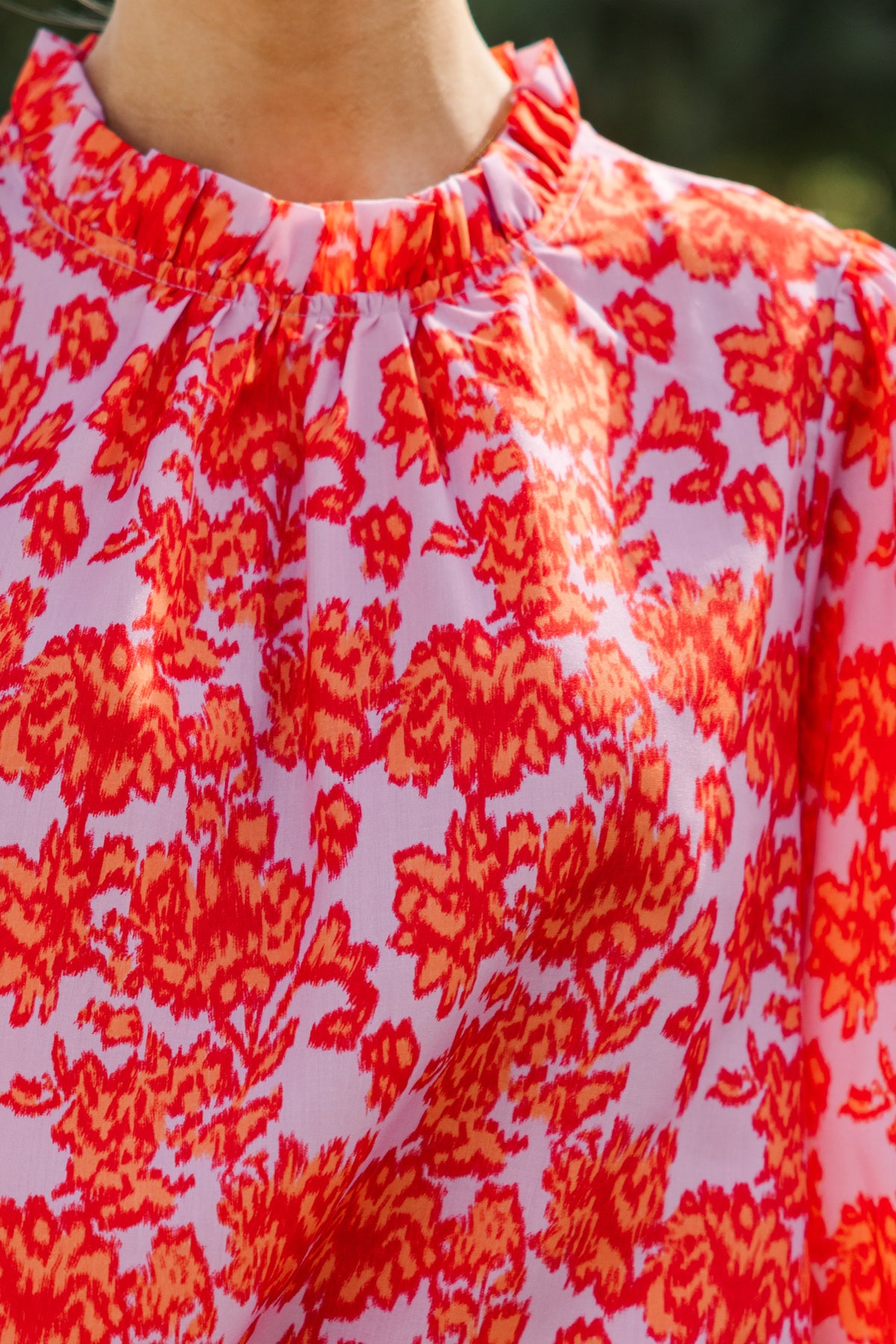 Can't Change Pink Abstract Blouse – Shop the Mint