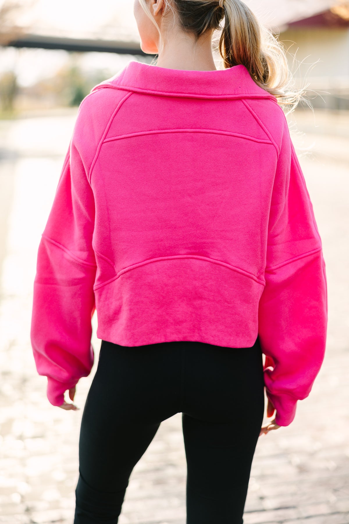 Always Direct Fuchsia Pink Pullover – Shop the Mint