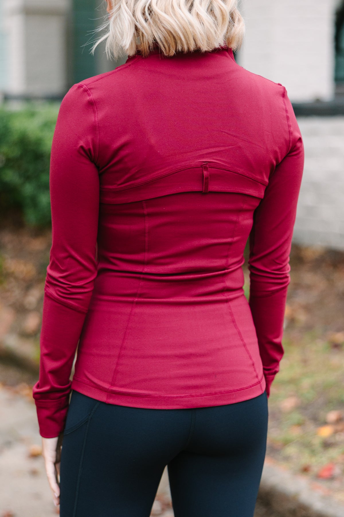 On Your Terms Burgundy Red Jacket – Shop the Mint