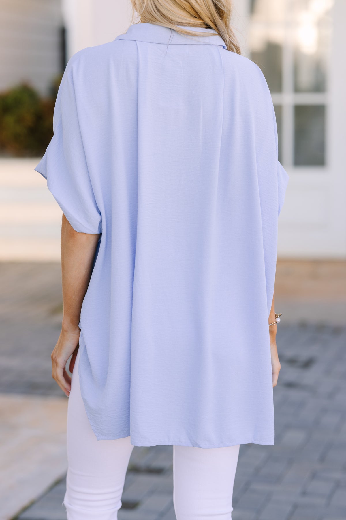 Think It Through Light Blue Top – Shop the Mint