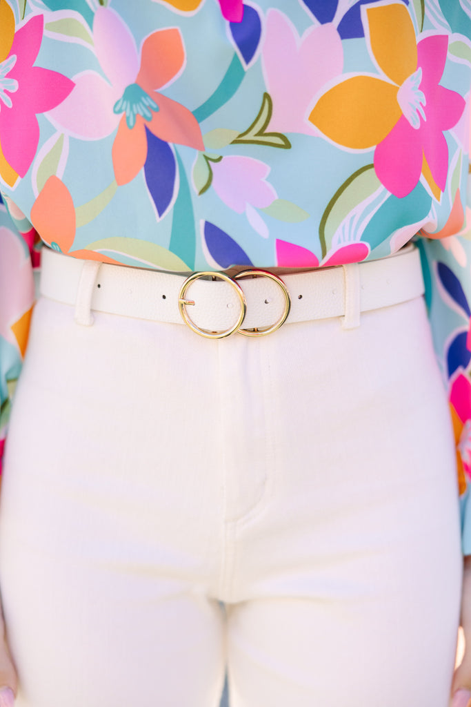 At Your Service White Belt – Shop the Mint