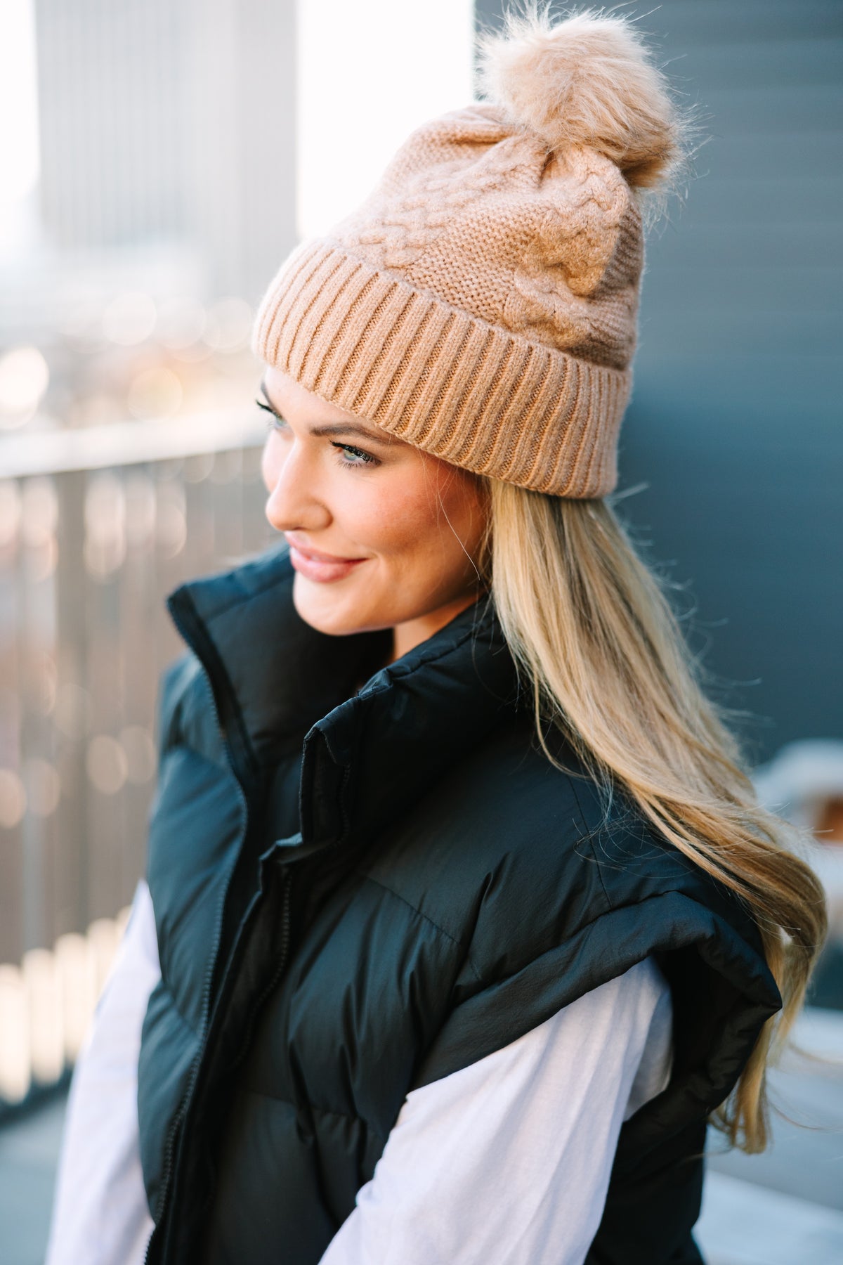 Keep Cozy Camel Brown Beanie – Shop the Mint