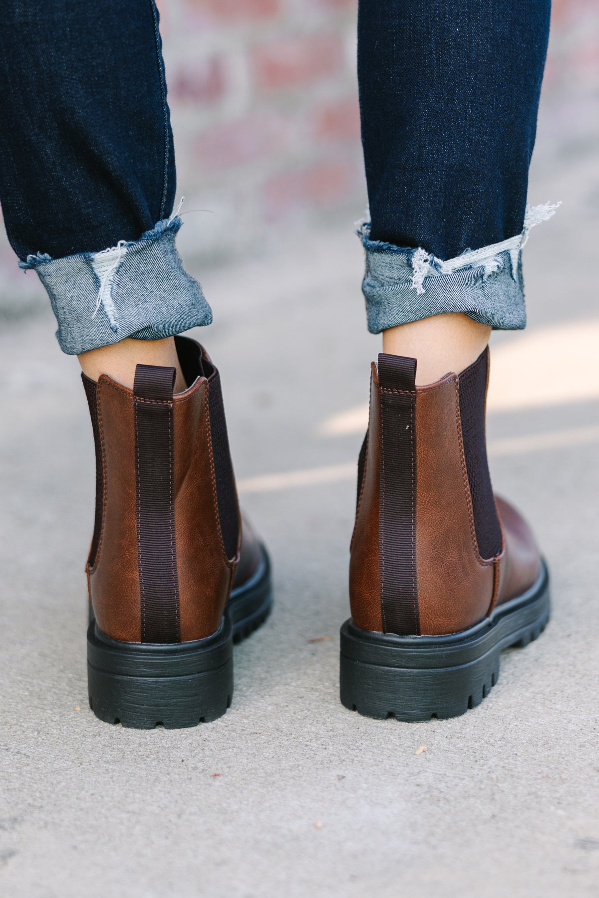 Remember You Well Cognac Booties – Shop the Mint