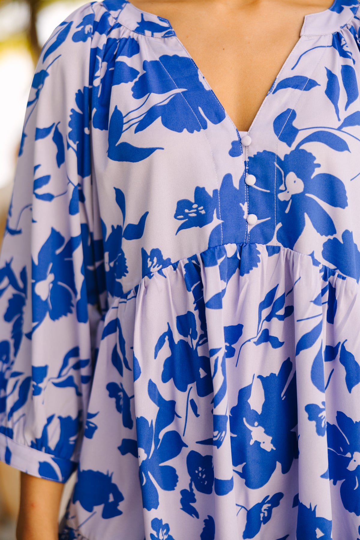 Can't Be Outdone Periwinkle Blue Babydoll Dress – Shop the Mint