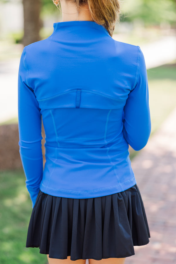 Girls: On Your Terms Royal Blue Jacket – Shop the Mint