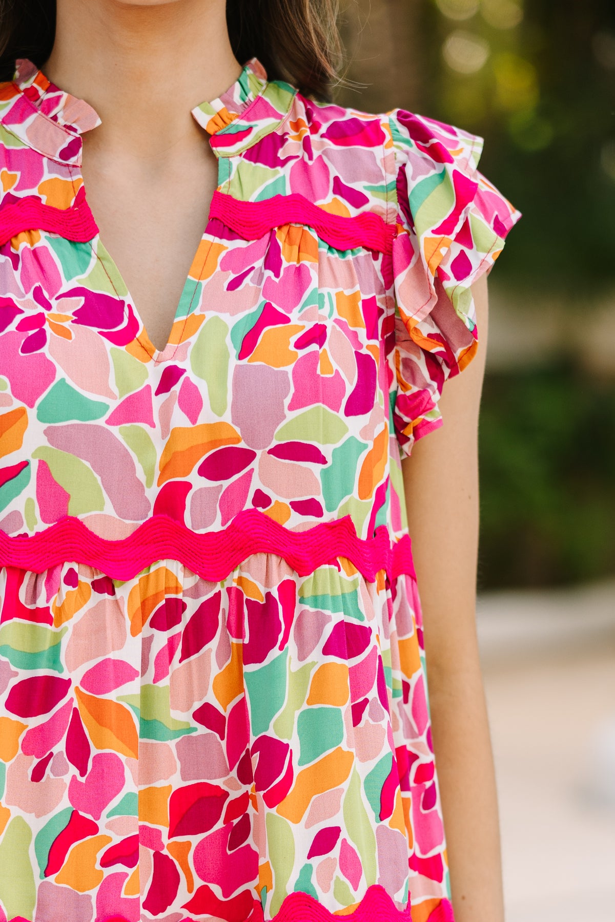 It's All For Fun Rose Pink Abstract Dress – Shop the Mint