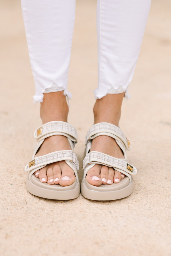 Find Your Voice Natural Platform Sandals – Shop the Mint