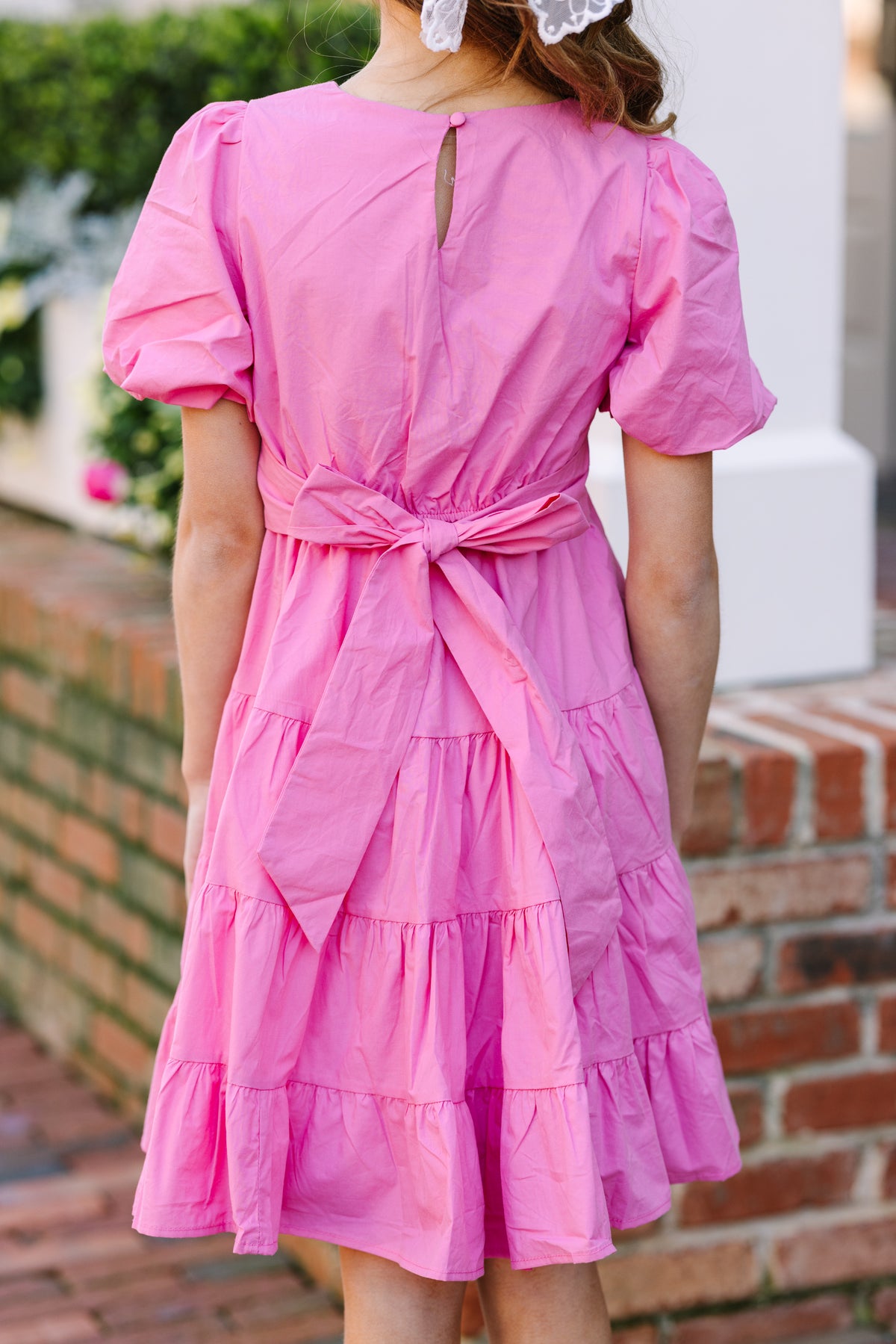 Girls: All True Pink Tiered Dress – Shop the Mint