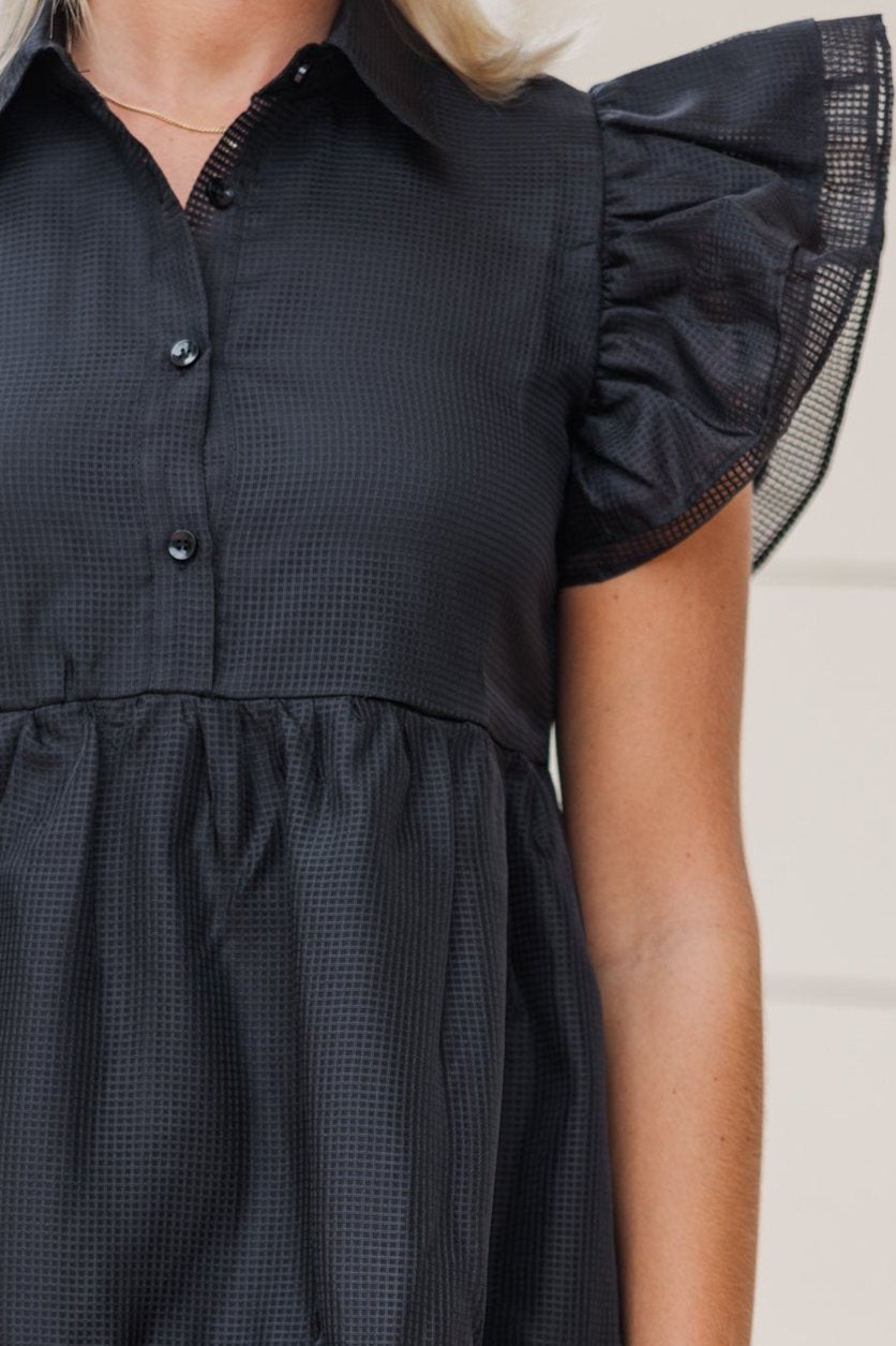 More Good Days Black Midi Dress – Shop the Mint