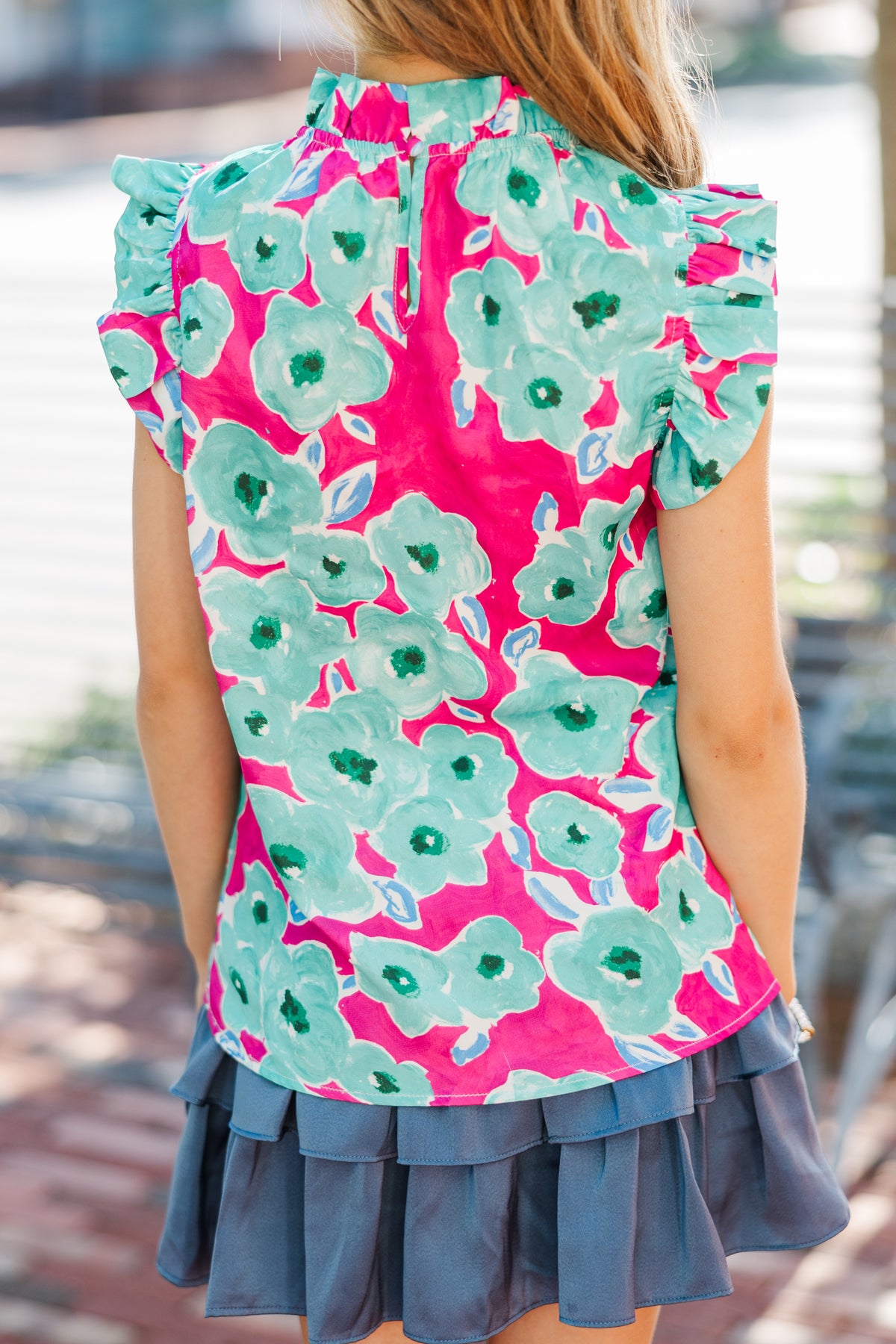Girls: Put It To The Test Pink Floral Tank – Shop the Mint