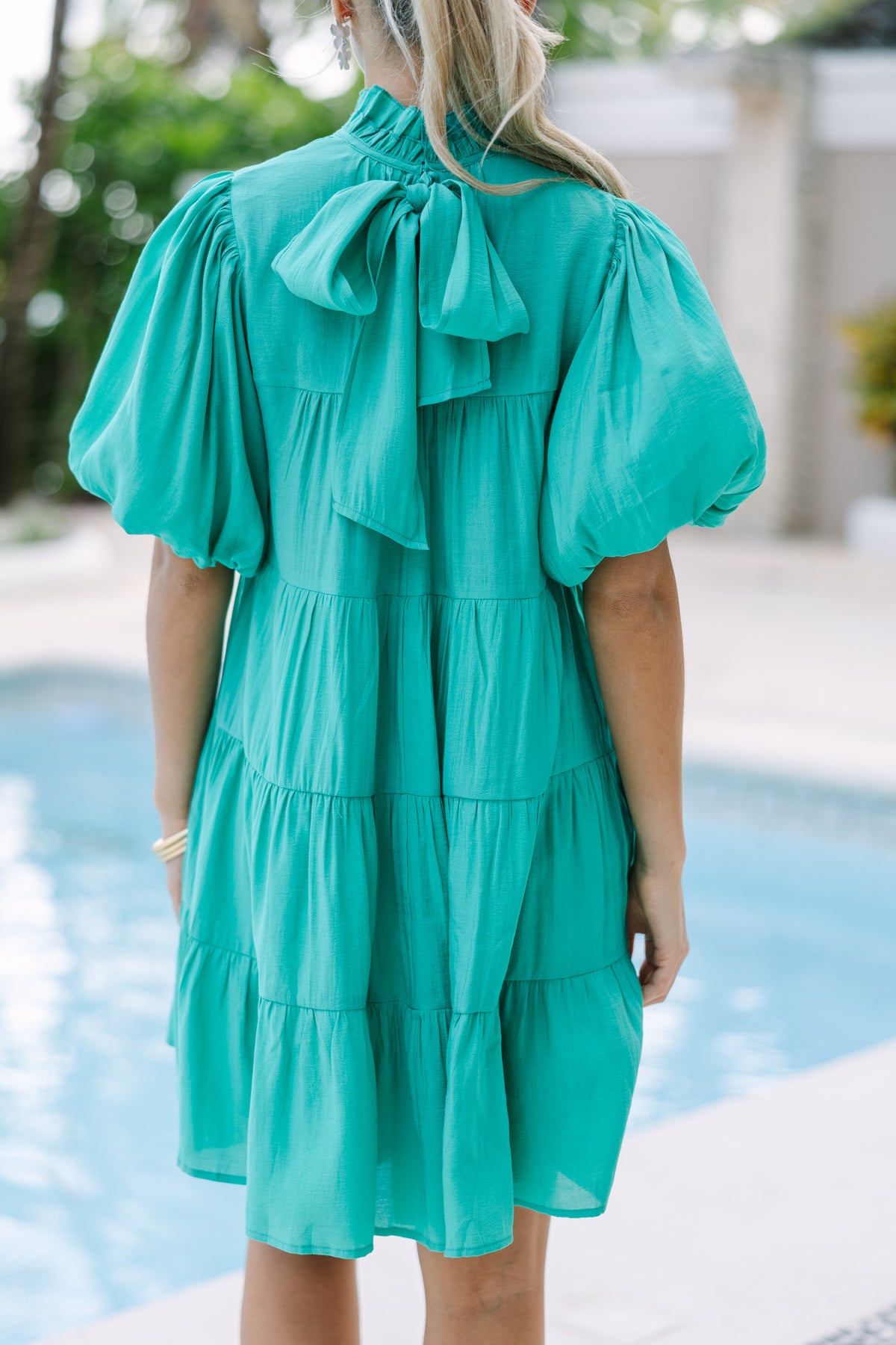 Filled WIth Joy Jade Green Babydoll Dress – Shop the Mint