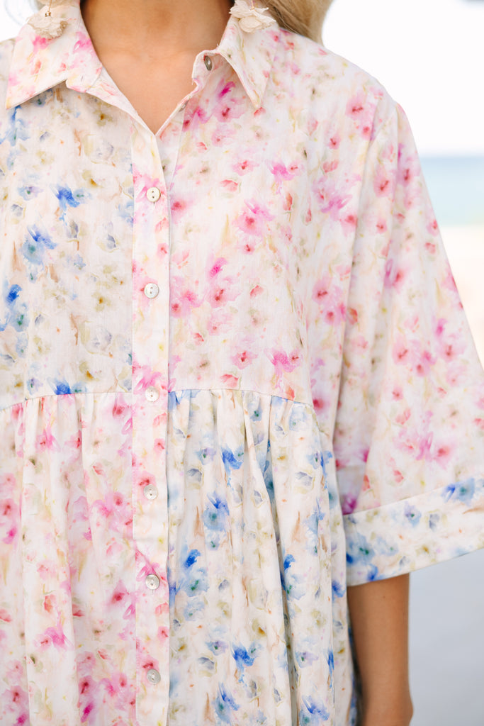 Feeling Your Best Pink Colorblock Dress – Shop the Mint