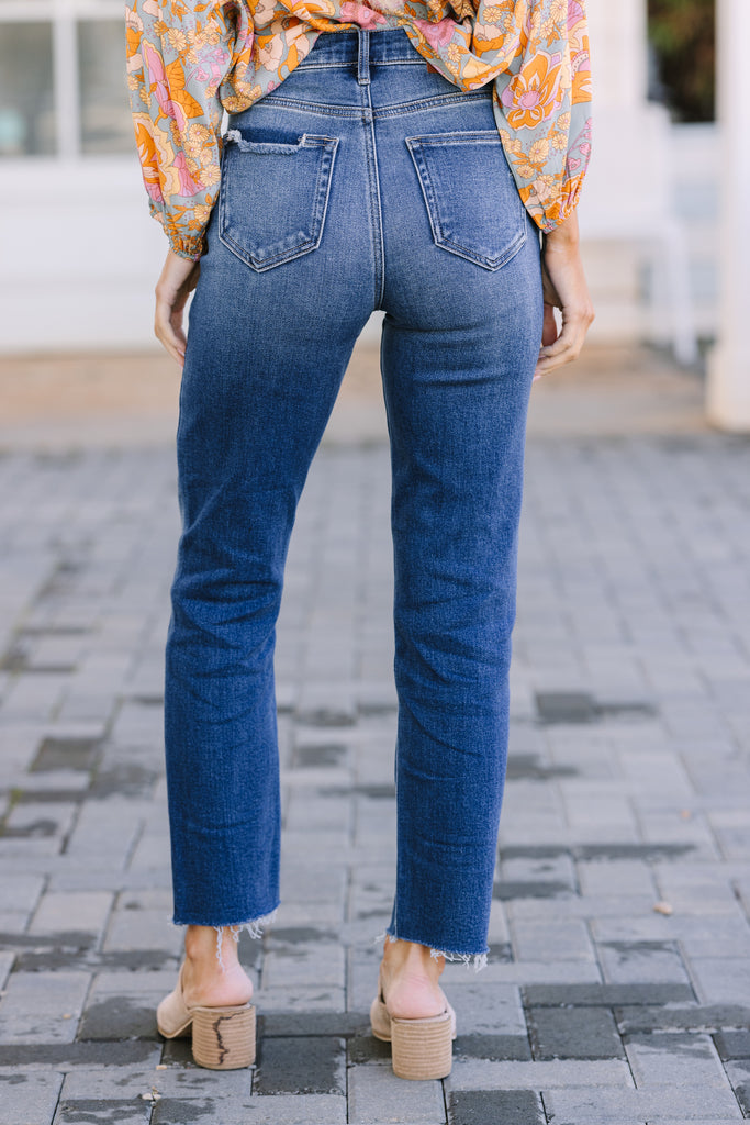 Hidden Jeans: Take A Stand Dark Wash Straight Leg Jeans – Shop the Mint